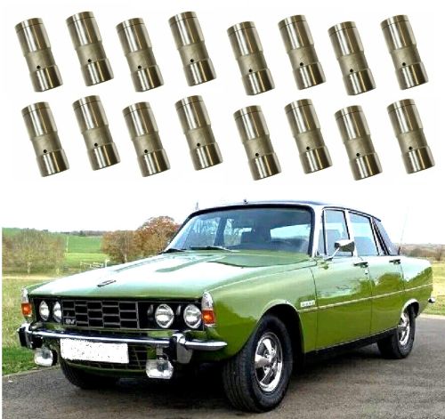 CAM FOLLOWERS BUCKETS LIFTERS TAPPETS SET x16 (Rover P6 3500cc Parts ...