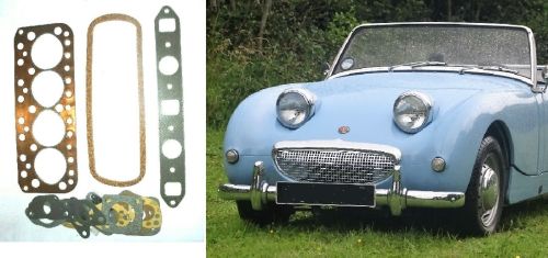 COPPER HEAD GASKET SET (Austin Healey Frogeye Sprite Parts) (948cc ...