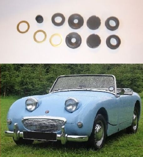 CLUTCH / BRAKE MASTER CYLINDER REPAIR SEALS KIT (Austin Healey Frogeye ...