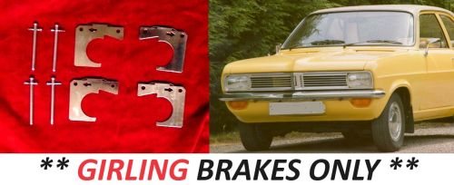FRONT BRAKE PAD FITTING KIT - PINS & SHIMS (Vauxhall Viva HC Parts ...