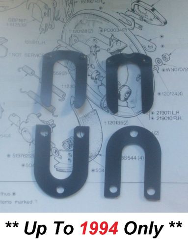 REAR BRAKE WHEEL CYLINDER FITTING CLIPS x4 (Reliant Robin Rialto Regal ...