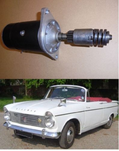 STARTER MOTOR (Hillman Super Minx Parts) (Ser.1-4) (1961- 67)