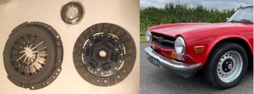CLUTCH KIT (Triumph TR4a, TR5 & TR6 Parts) (1965- 76)