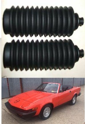 STEERING RACK GAITERS x2 (Triumph TR7 & TR8 Parts) boots bellows PAS