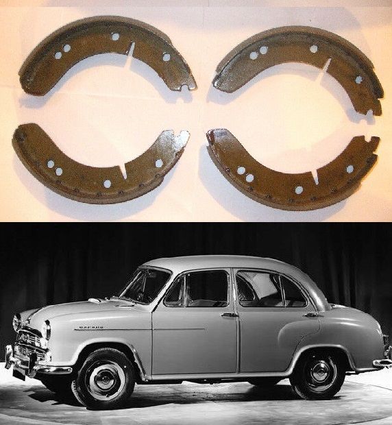 FRONT or REAR BRAKE SHOES SET (Morris Oxford Parts) (Series 2, 3 & 4 ...