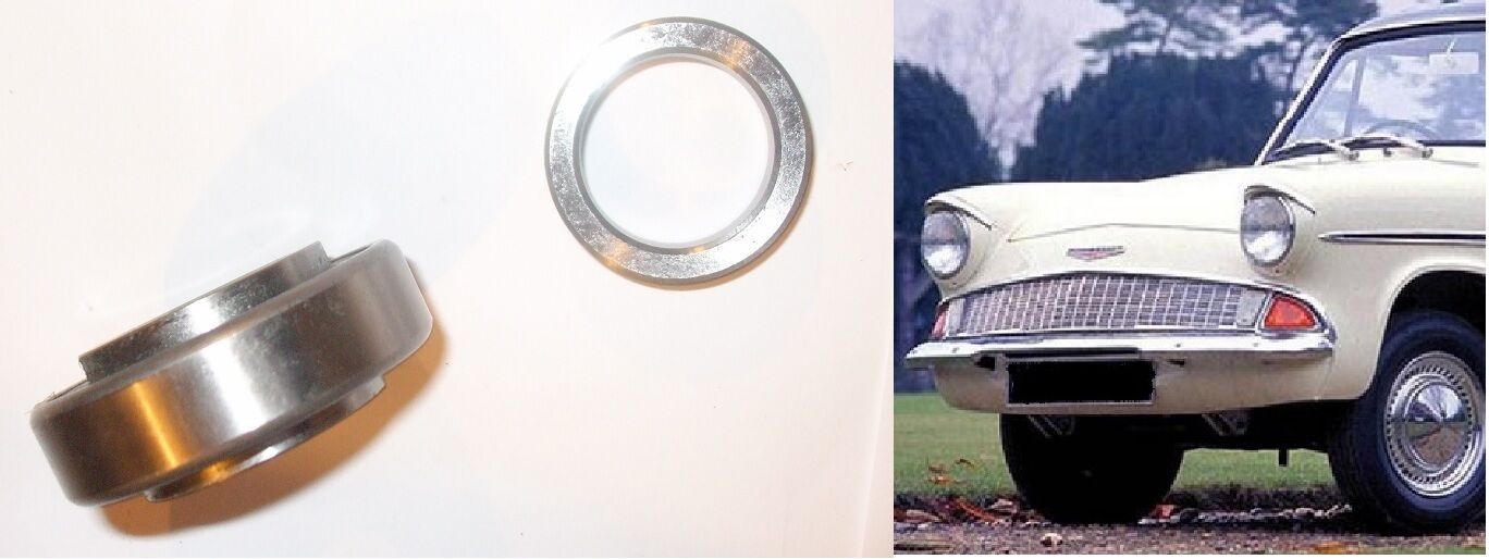 REAR WHEEL HUB BEARING KIT x1 (Ford Anglia 105e, 123e Parts) (1959-66 Only)