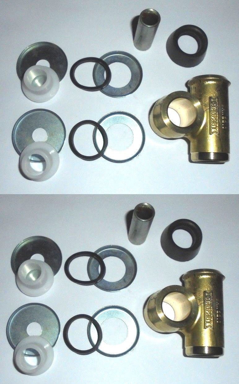 FRONT LOWER TRUNNIONS x2 (Lotus Europa Parts) (Stanpart) (1966- 75)