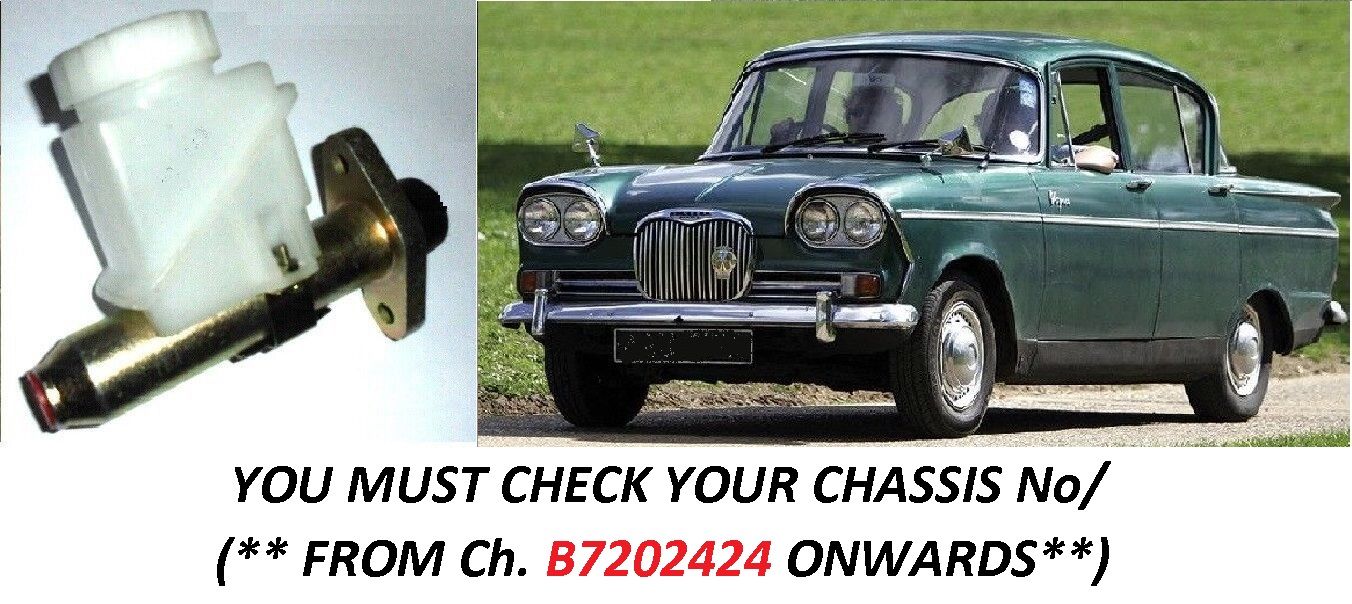 CLUTCH MASTER CYLINDER ASSEMBLY (Singer Vogue Parts) (Mk2 {Late}. Mk3 ...